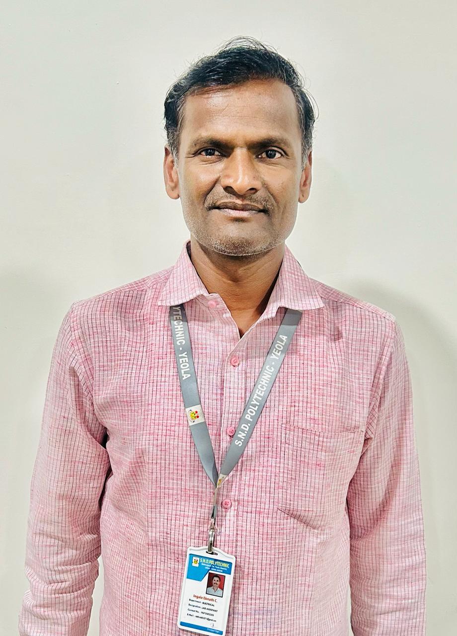 Faculty – SND Polytechnic, Babhulgaon (Yeola)